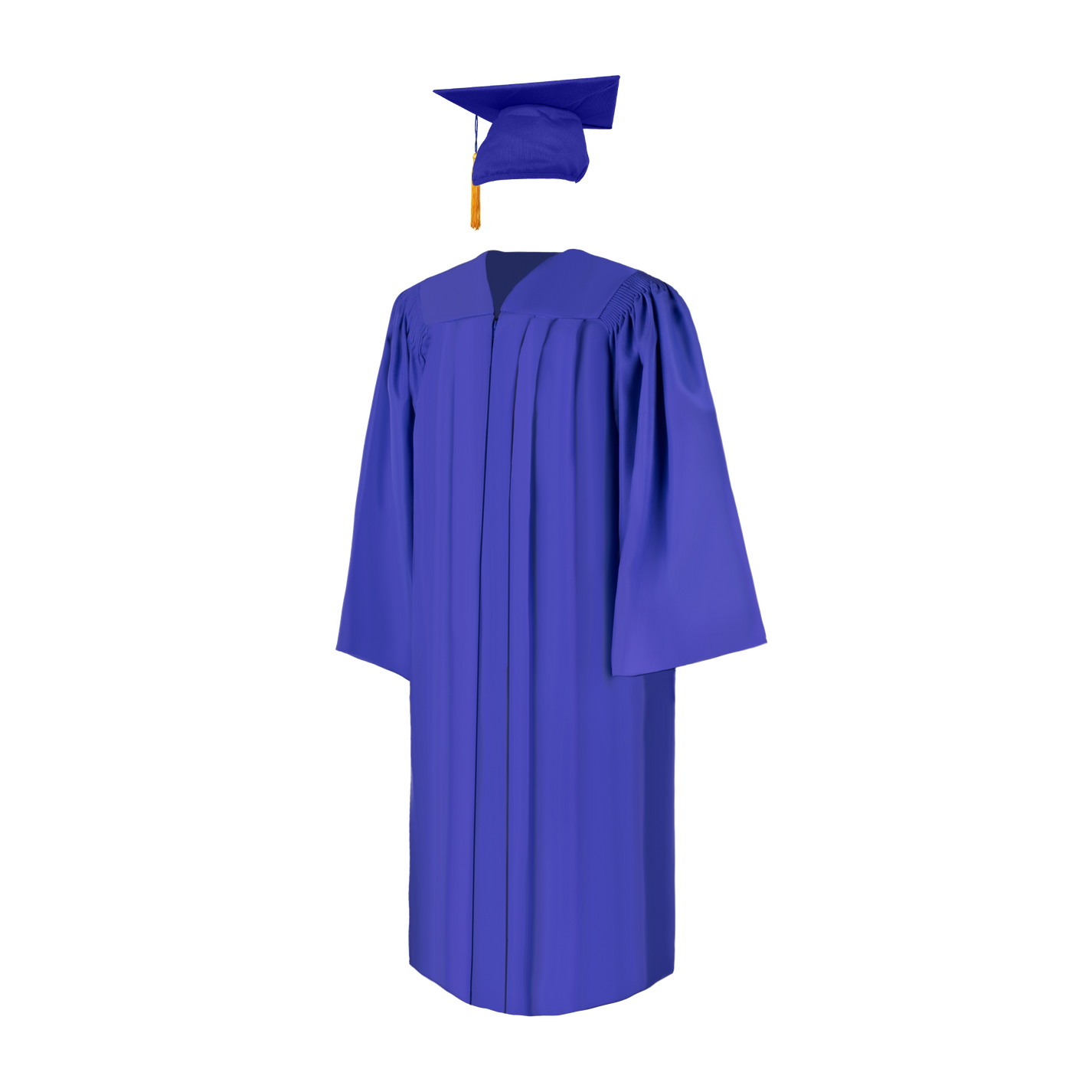 Matt Deluxe Cap, Gown & Tassel Package Royal Blue – JoyGrads